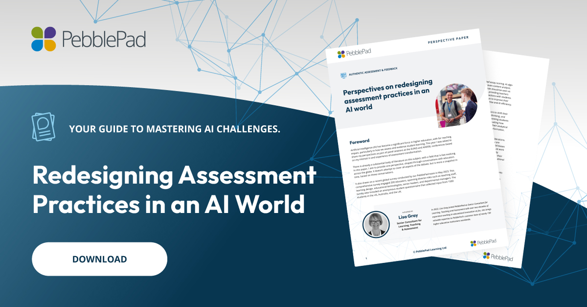 The Future of Assessment: Redesigning Practices in the Era of AI ...