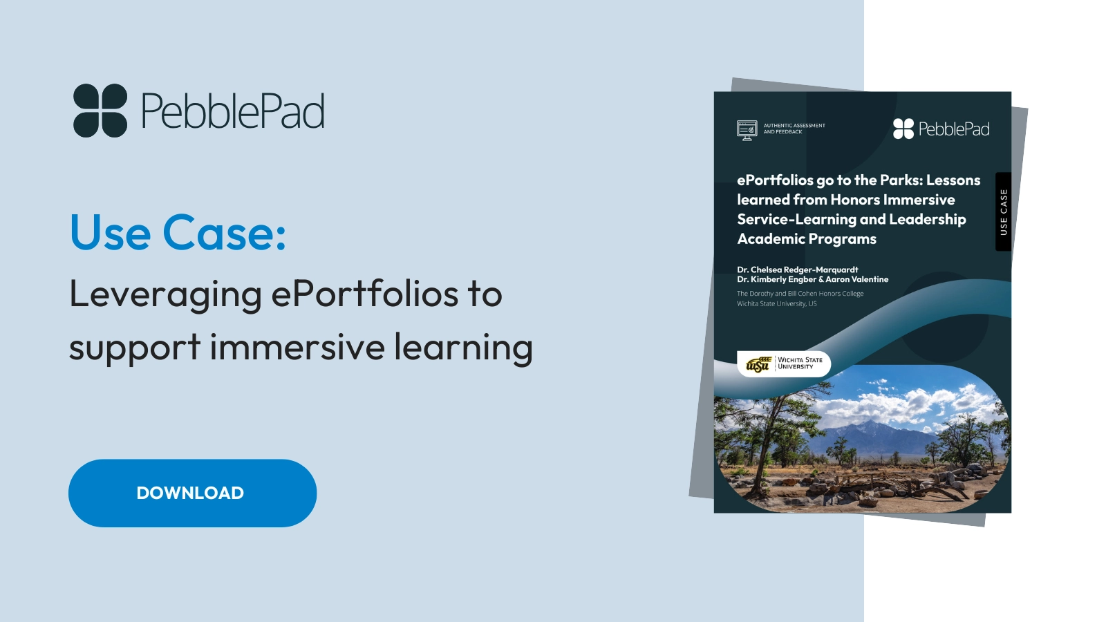 Leveraging ePortfolios to support immersive learning - PebblePad